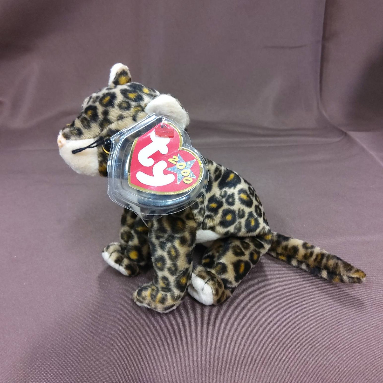 TY Beanie Baby sneaky the Leopard. New Never - Etsy UK