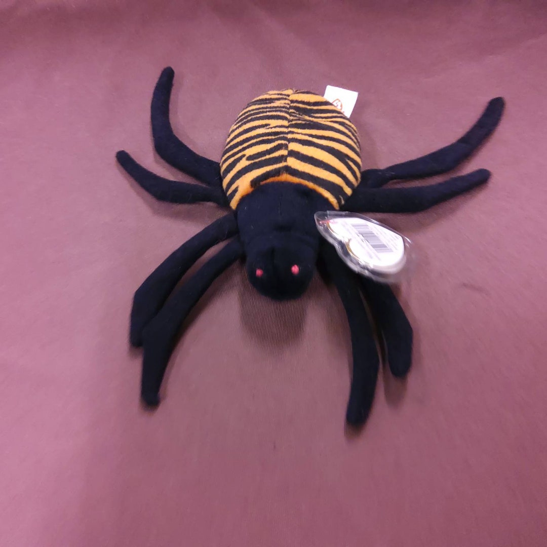 TY Beanie Baby "spinner" the Spider. New, Never Played With. Stored in ...