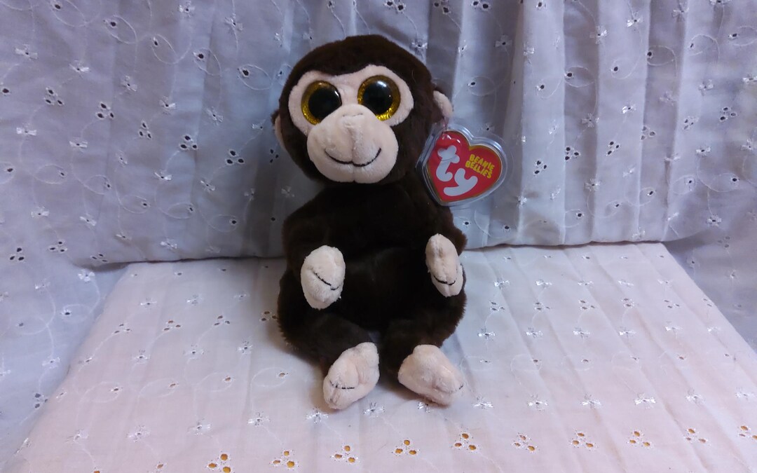 TY Beanie Bellies "matteo" the Monkey. New, Never Played With. Stored ...