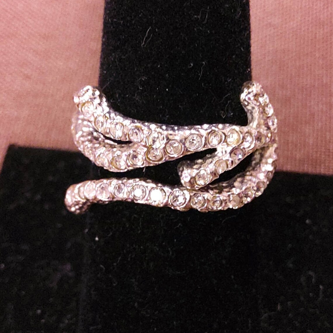 Stunning Silvertone Ring That Looks Like a Branch of Coral | Etsy