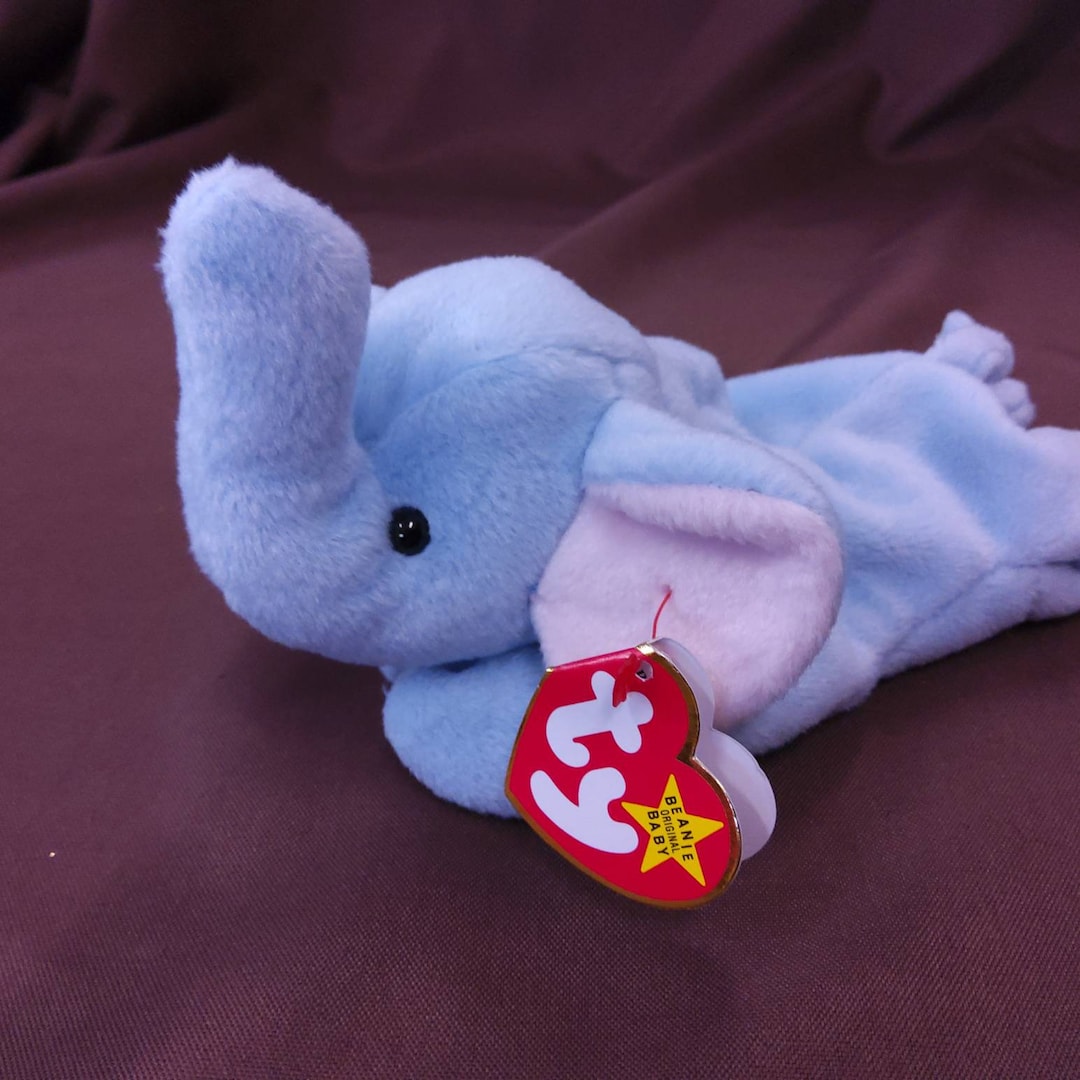 TY Beanie Baby peanut the Elephant. New Never - Etsy