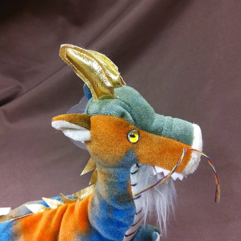 TY Beanie Baby dragon From the Zodiac Collection. - Etsy