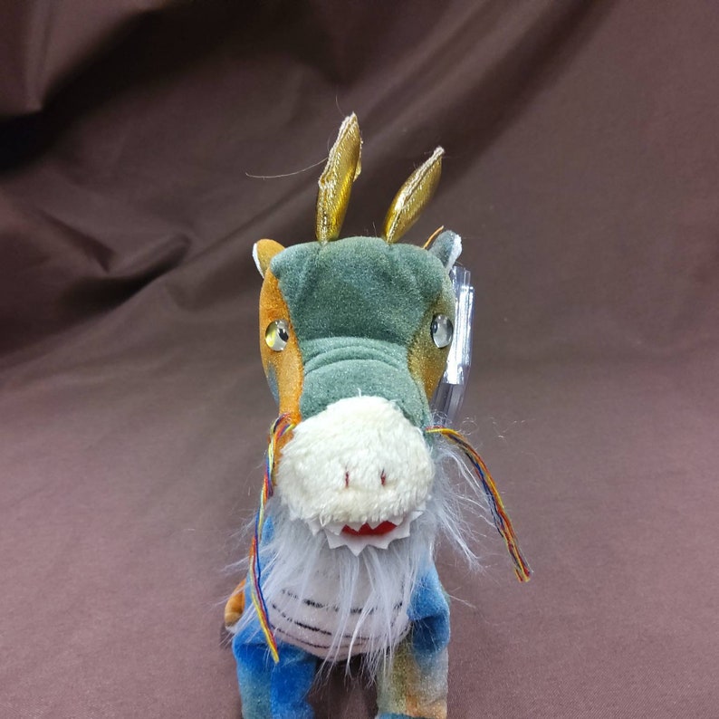 TY Beanie Baby dragon From the Zodiac Collection. - Etsy
