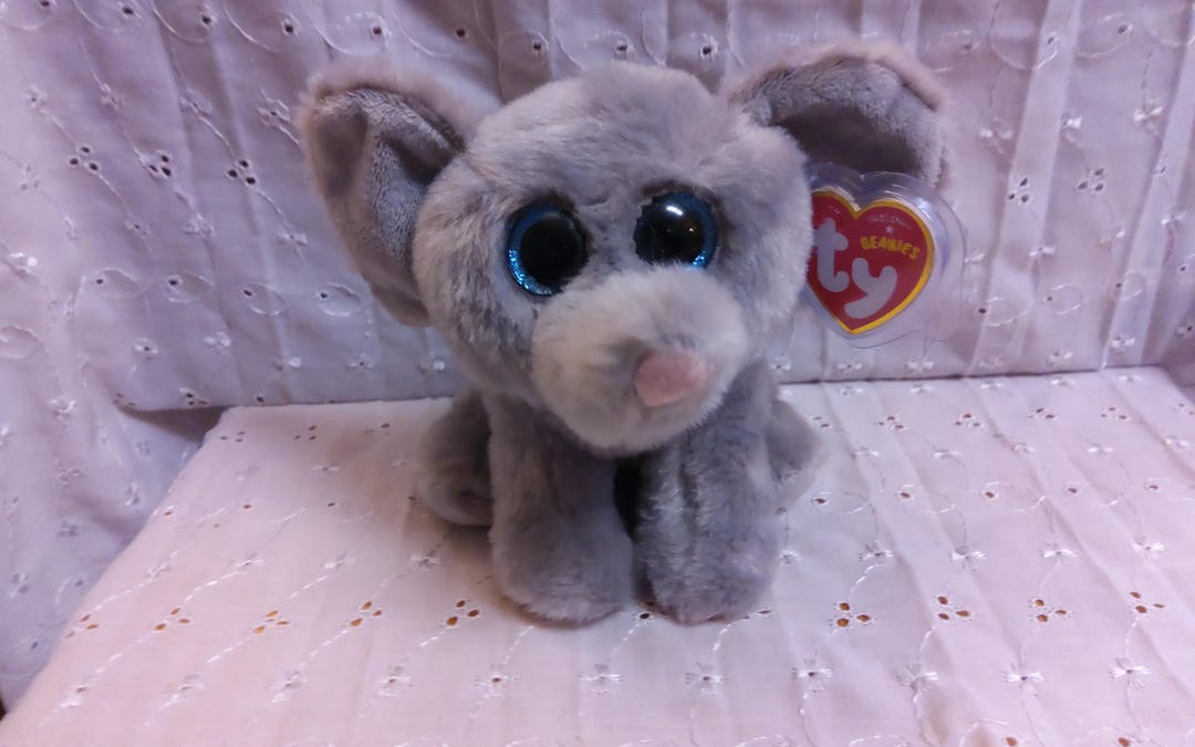 TY Beanie Baby "whopper" the Elephant. New, Never Played With. Stored ...