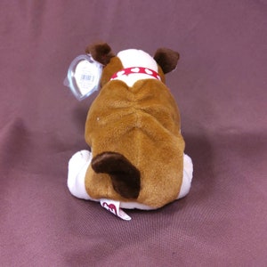 TY Beanie Baby "huggins" the Bulldog. New, Never Played With. Stored in ...