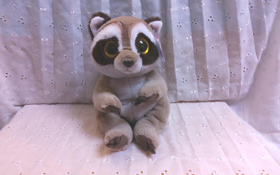 TY Beanie Bellies "petey" the Raccoon. New, Never Played With. Stored ...