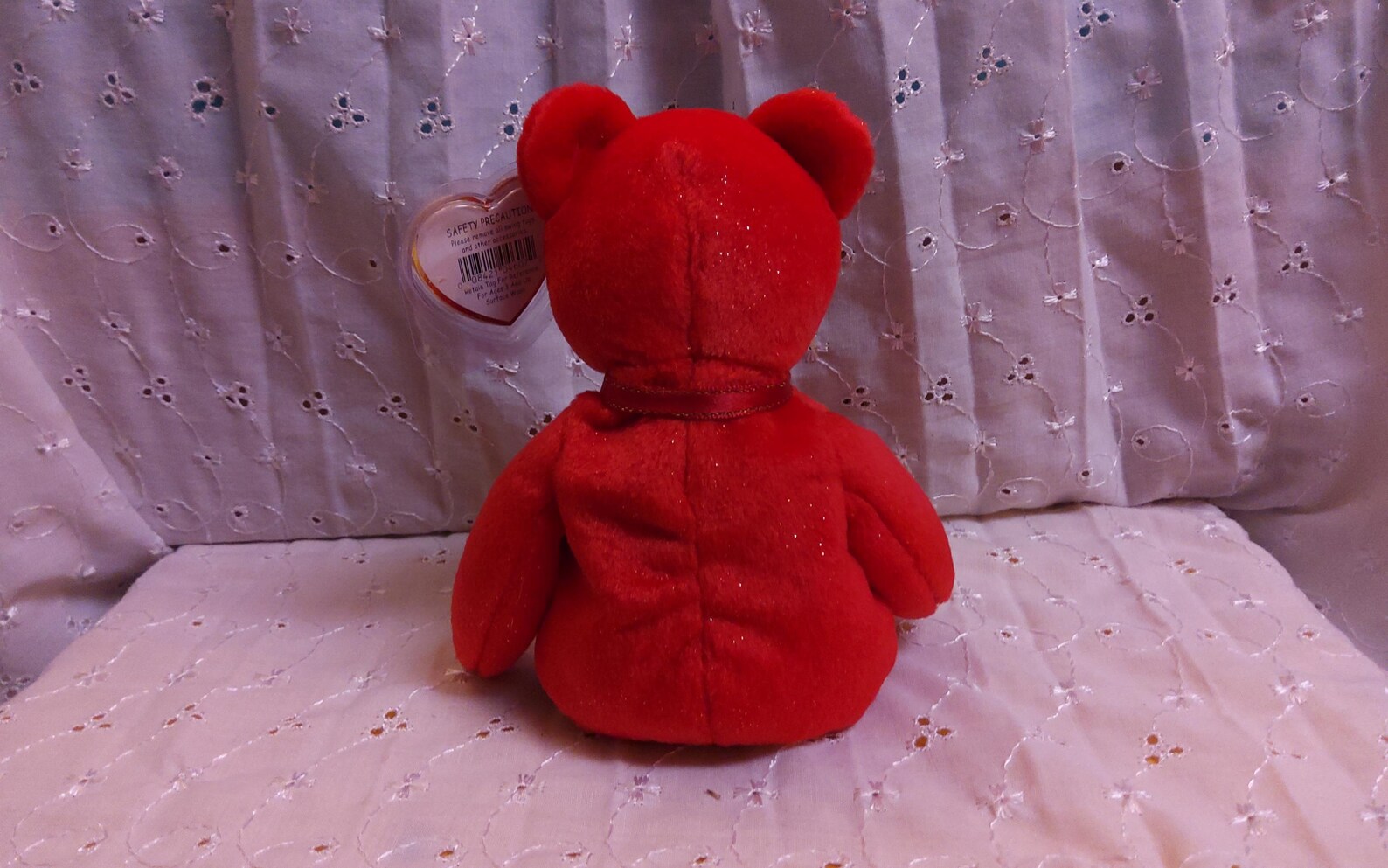 TY Beanie Baby "pierre" the Red Canadian Bear. New, Never Played With ...