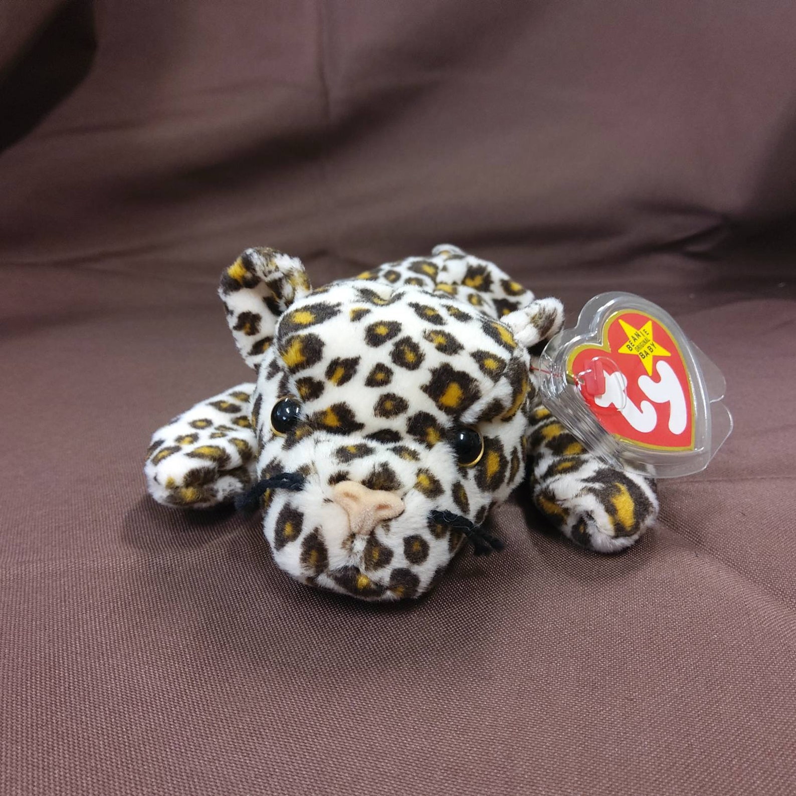 TY Beanie Baby freckles the Spotted Leopard. New - Etsy