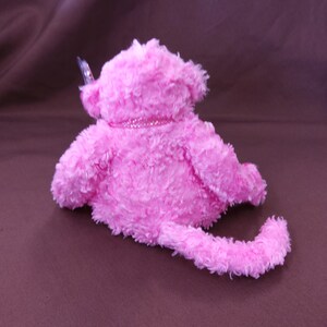 TY PINKYS "julep" the Pink Monkey. New, Never Played With. Stored in a ...