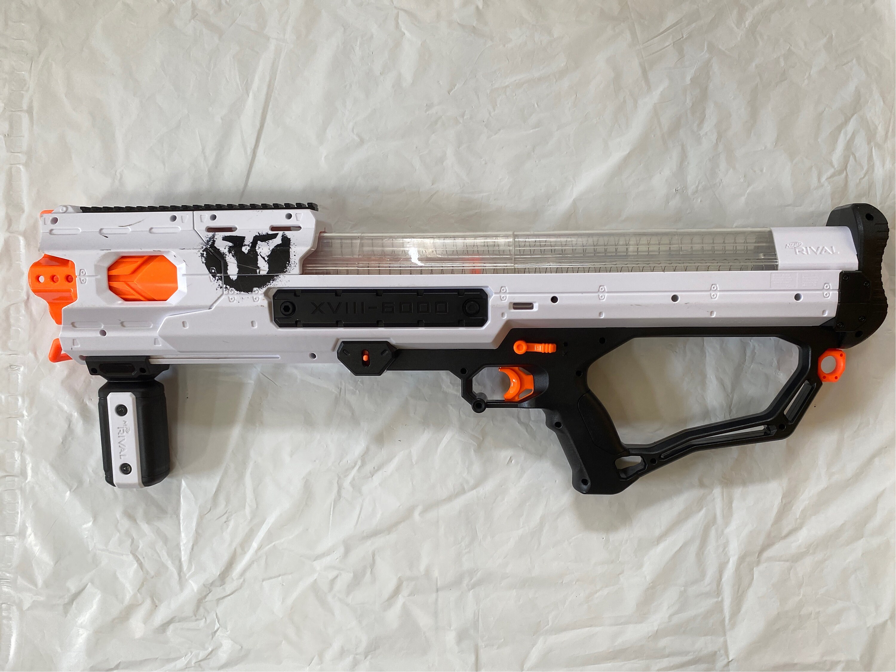 Heavily Modded Nerf Rival Hades XVIII-6000 14KG 140 FPS Ultimate Rival ...