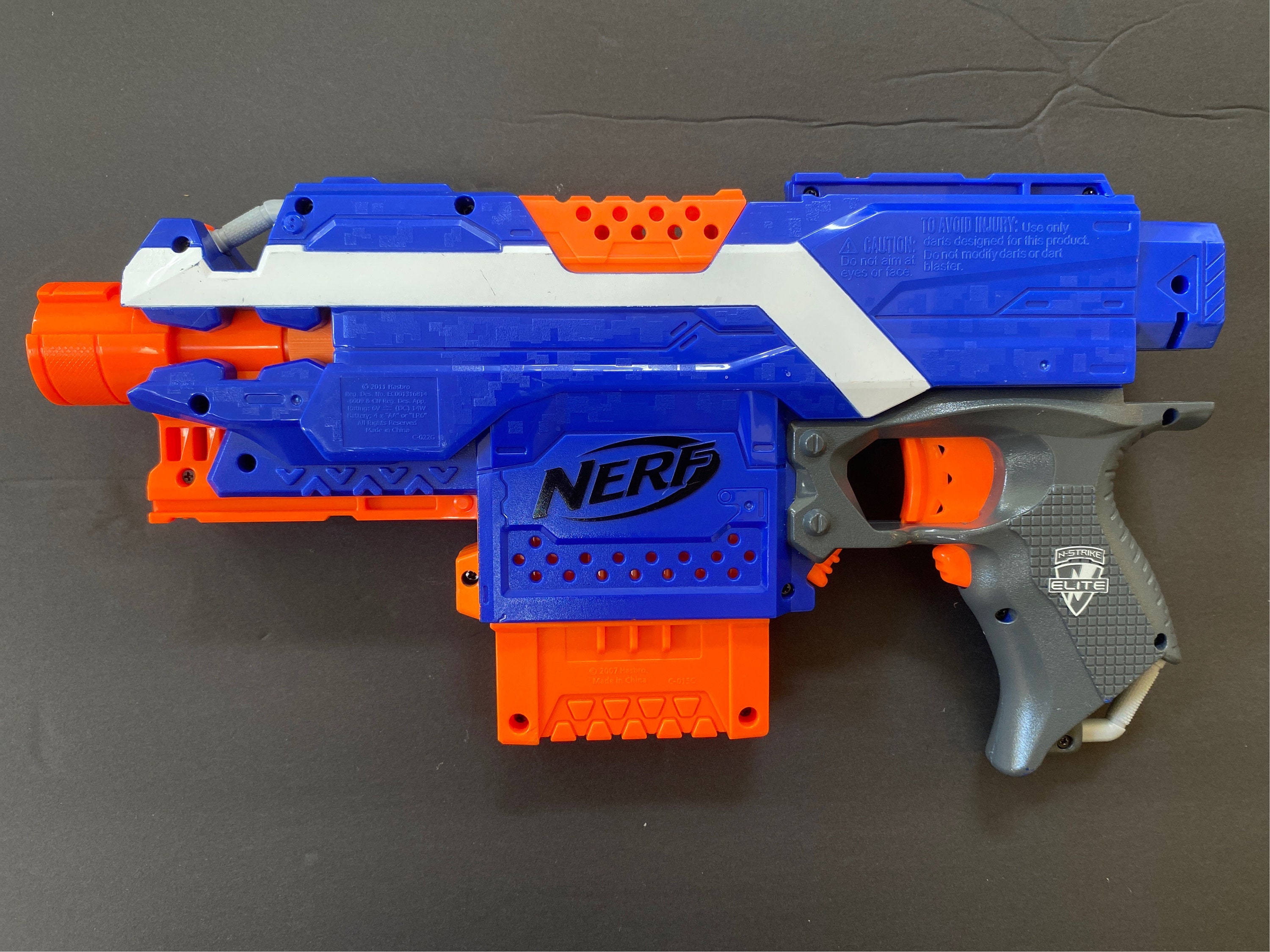 Nerf Stryfe 130 FPS Nerf RARE BLUE Stryfe Modded W/ Meishel - Etsy