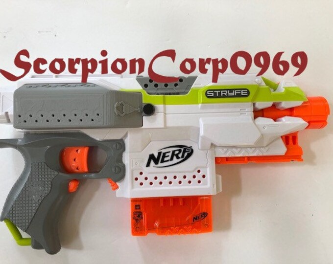 NEW Nerf Stryfe 130+ FPS Nerf Stryfe Modulus Modded W/ Meishel 2.0 2s ...