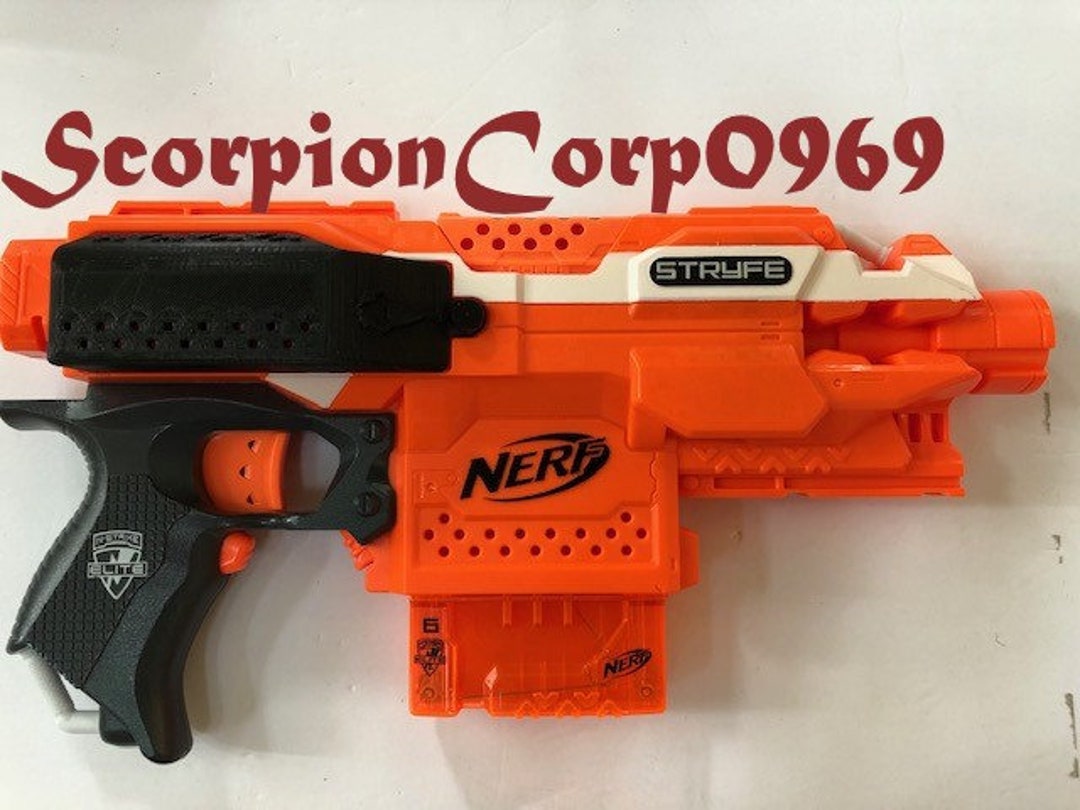 3s NEW Nerf Stryfe 130-150+ FPS Nerf N-strike Elite Stryfe Modded W ...