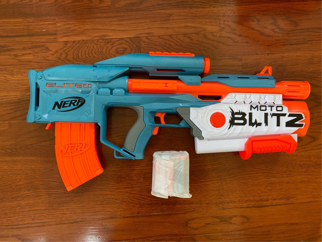 2s NEW Nerf Motoblitz 130 FPS Nerf N-strike Elite Modded W/ High ...