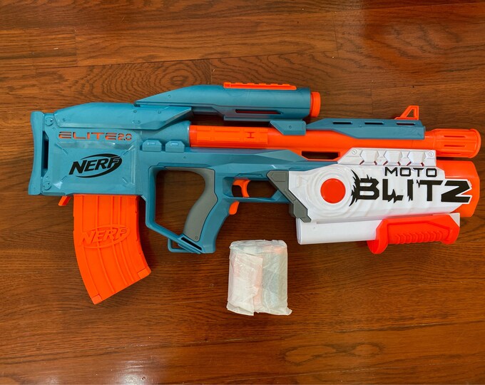 2s NEW Nerf Motoblitz 130 FPS Nerf N-strike Elite Modded W/ High ...