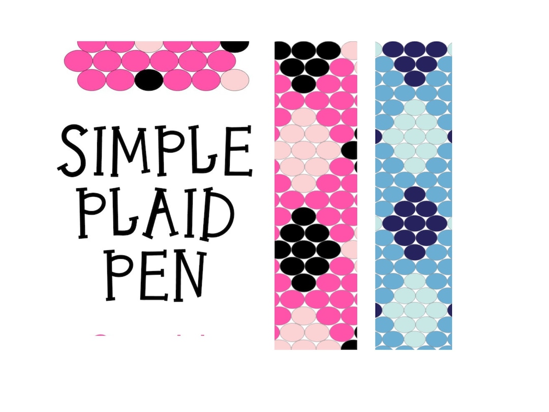 Diamond Plaid Pattern, Rhinestone Pen Pattern, Pens, Flatback ...