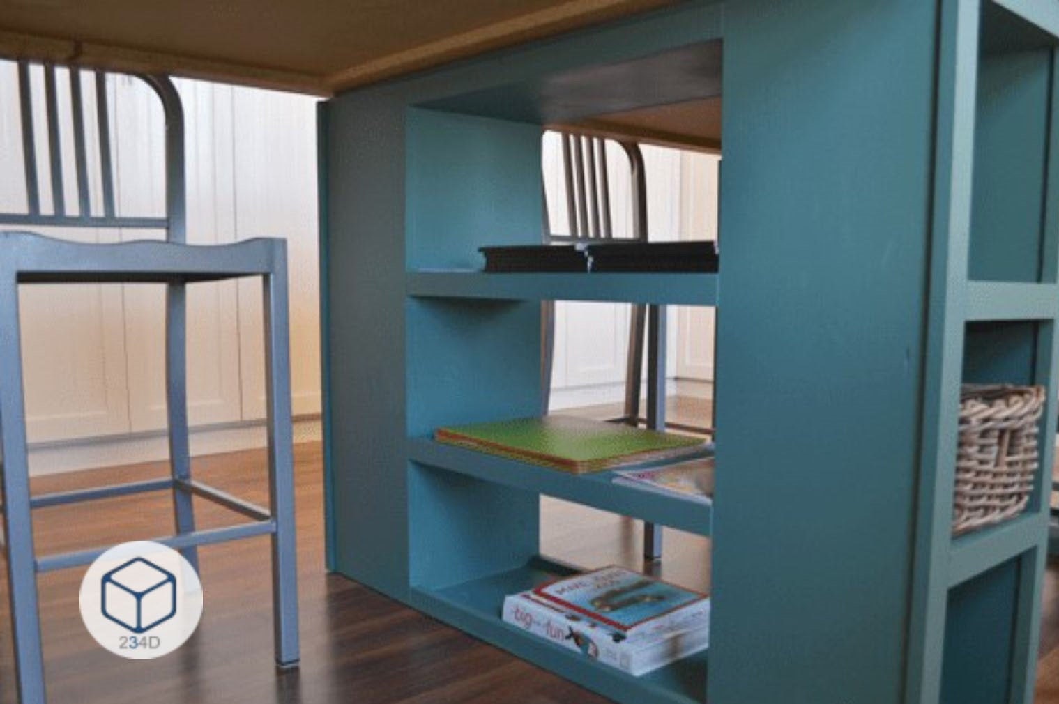 DIY Plans Sewing Craft Table With Storage - Etsy