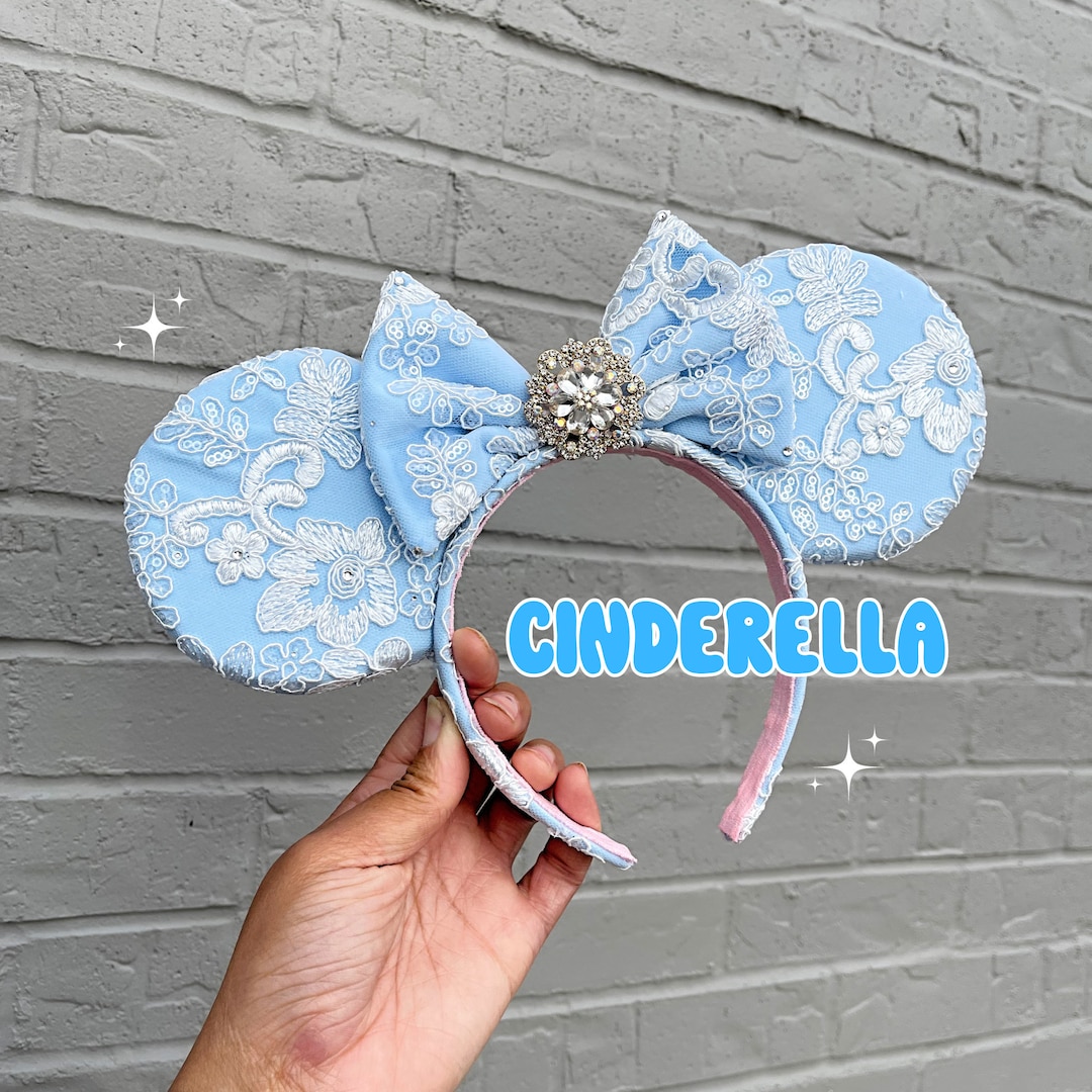 Cinderella Minnie Ears, Royal Cinderella Ears, Coquette Cinderella Ears ...