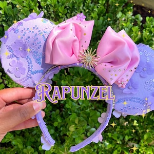 Rapunzel Minnie Ears, Rapunzel Disney Ears, Rapunzel Mickey Ears ...