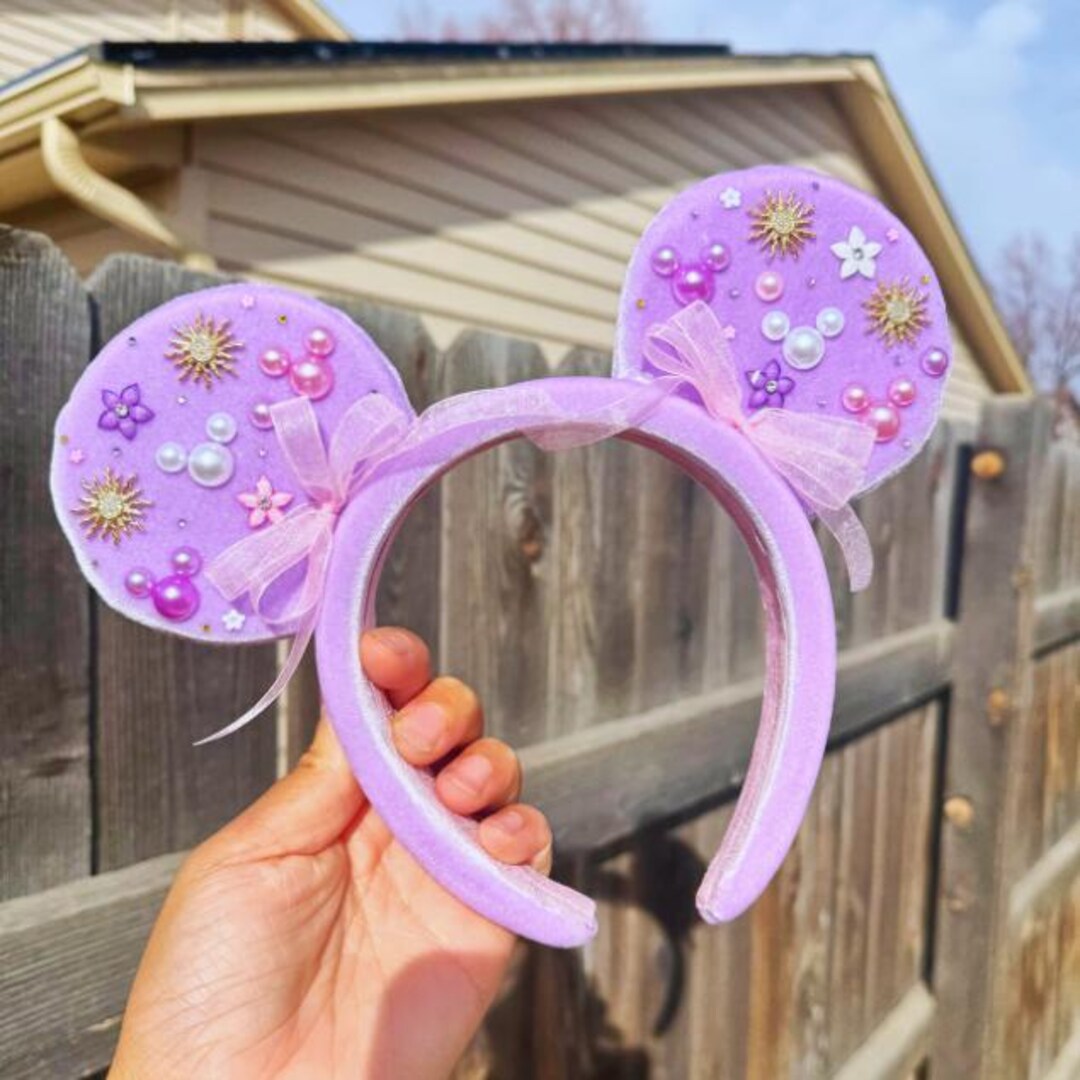 Rapunzel Minnie Ears, Tangled Minnie Ears, Princess Minnie Ears ...