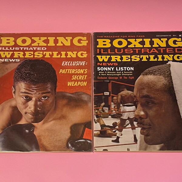 Wrestling Magazines Boxing - Etsy