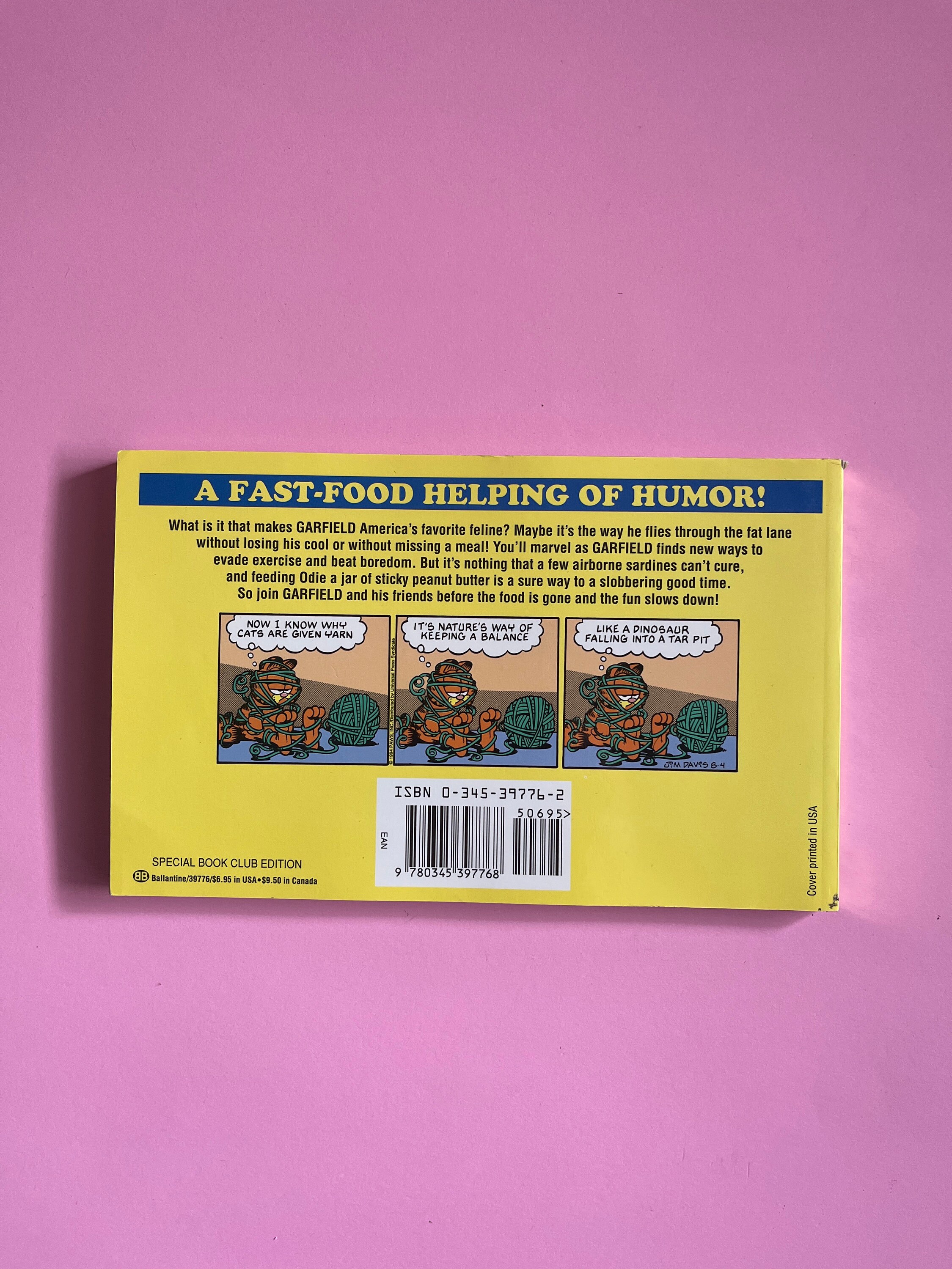 Vintage Garfield Comic Garfield Life in the Fast Lane His 28th - Etsy