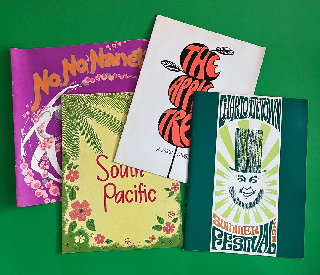 4 Vintage Play Programs From the 1960s in Very Good Used Condition - Etsy