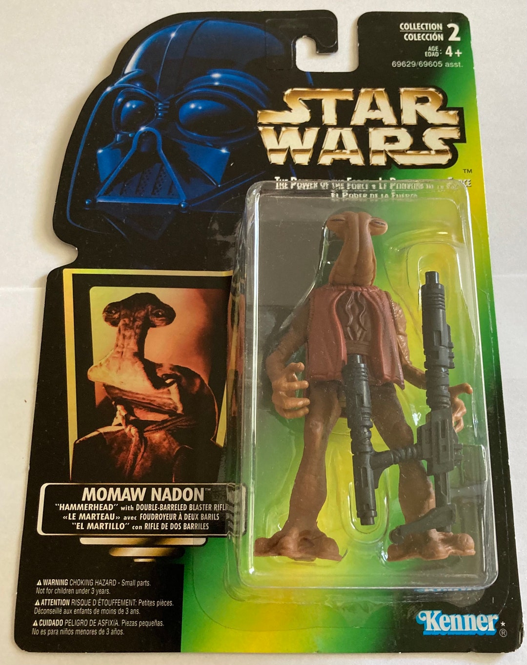 Figura de acción de Star Wars Momaw Nadon Hammerhead Sealed - Etsy España