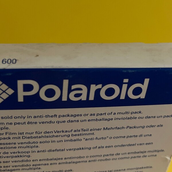 Polaroid Film Box - Etsy
