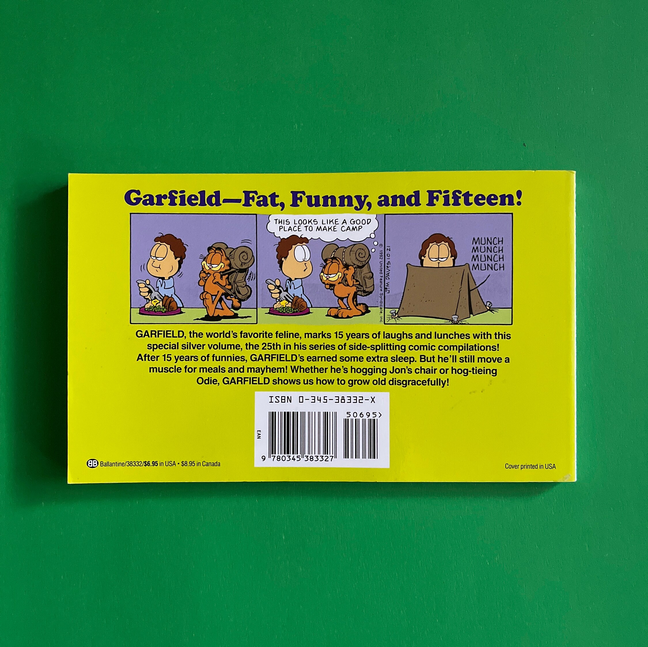 Garfield Comic Book Garfield Hits the Big Time His 25th Book in Very ...