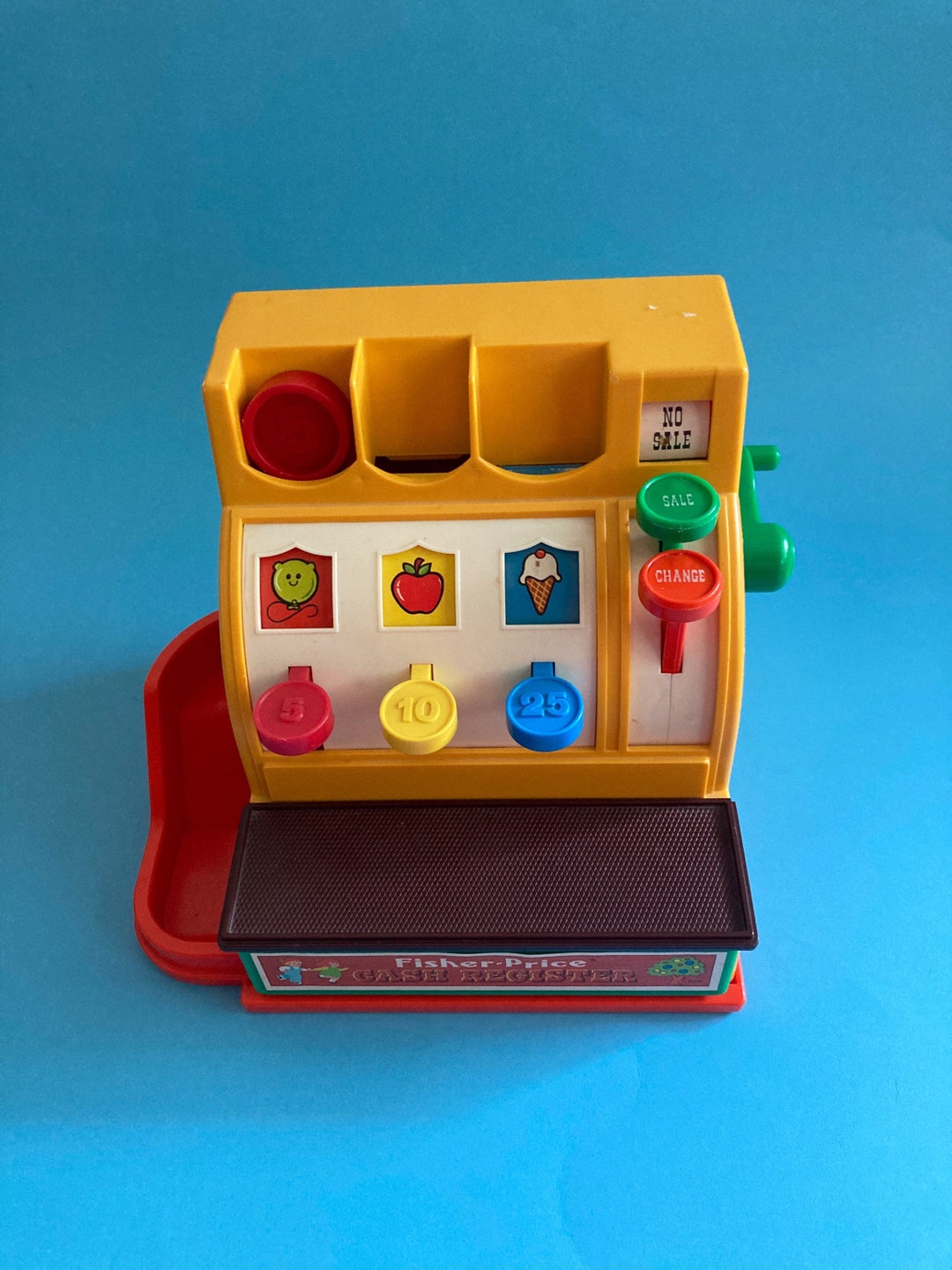 Vintage 1970s Fisher-price Cash Register With One Coin - Etsy