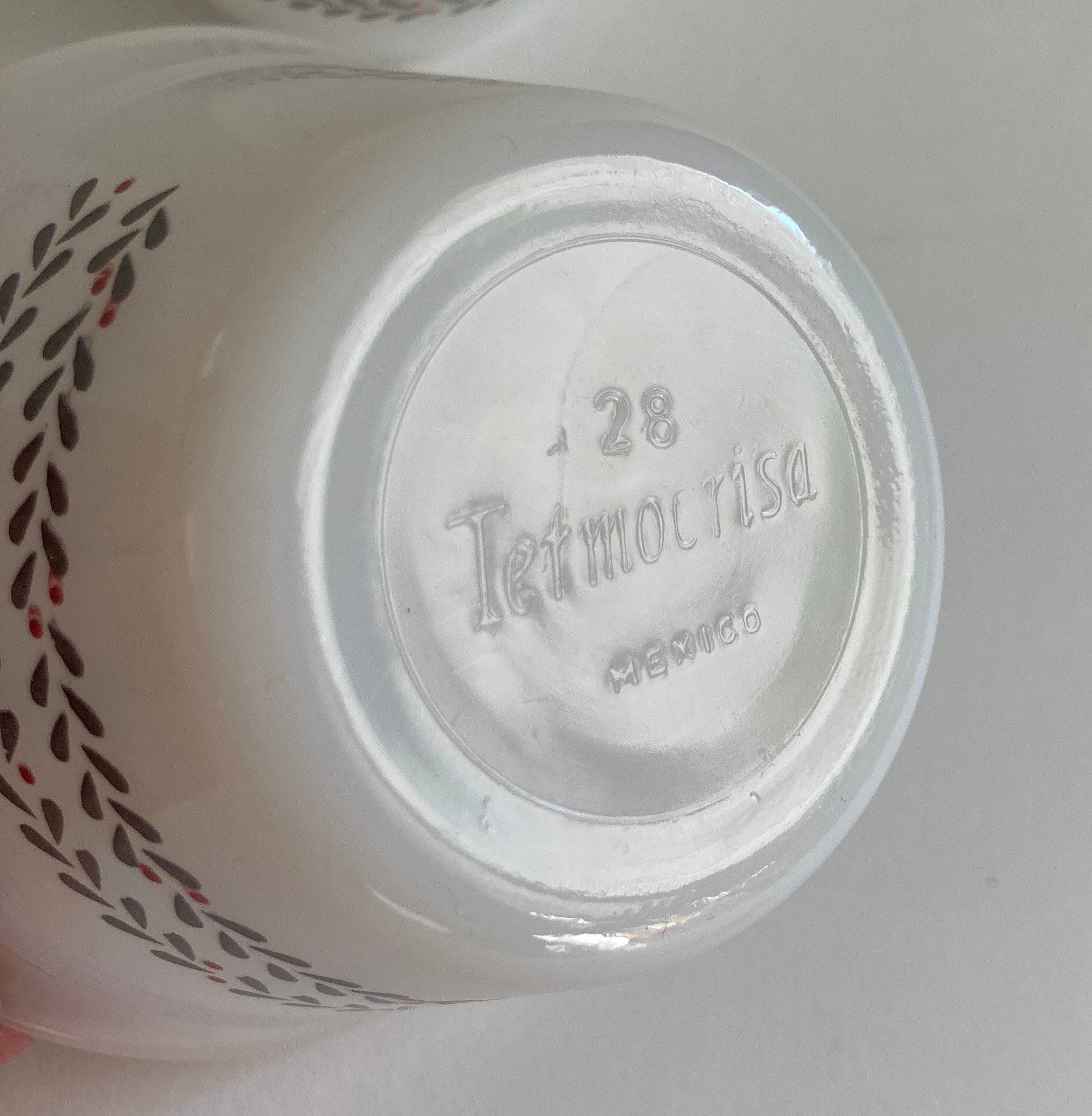 Set of 5 Vintage Termocrisa Milk Glass Ramekins - Etsy