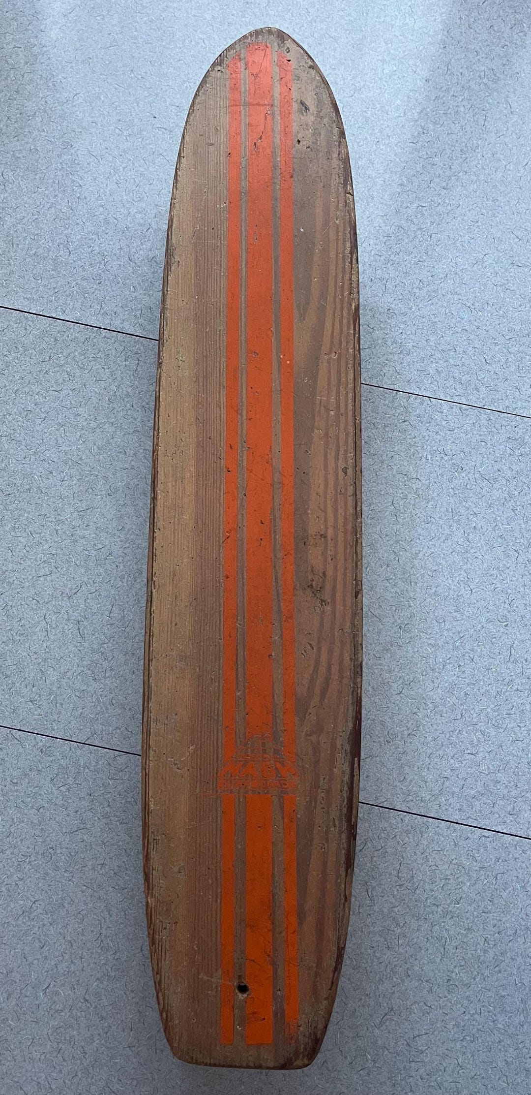 Vintage 1960s Nash Wooden Skateboard - Etsy