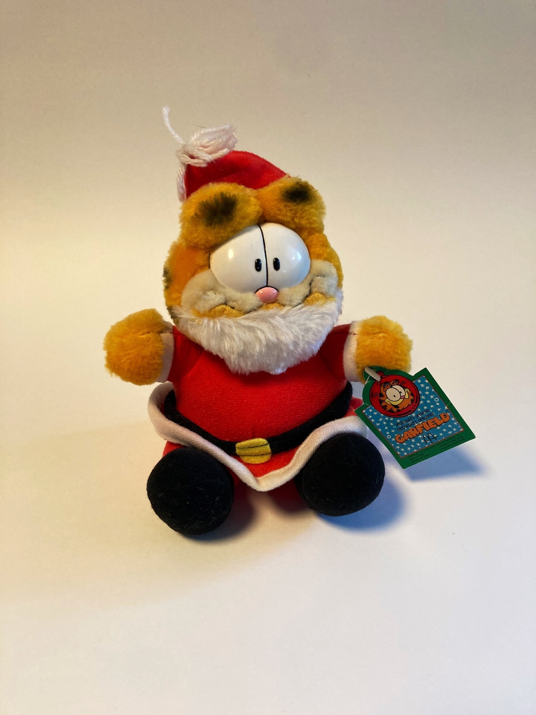 Garfield Santa Plush/stuffy From Mcdonald’s via 1990s - Etsy