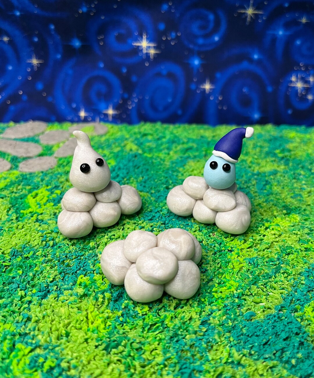 Cloud Wisp Base 1 Small Base Small Magnetized Wisp Base - Etsy