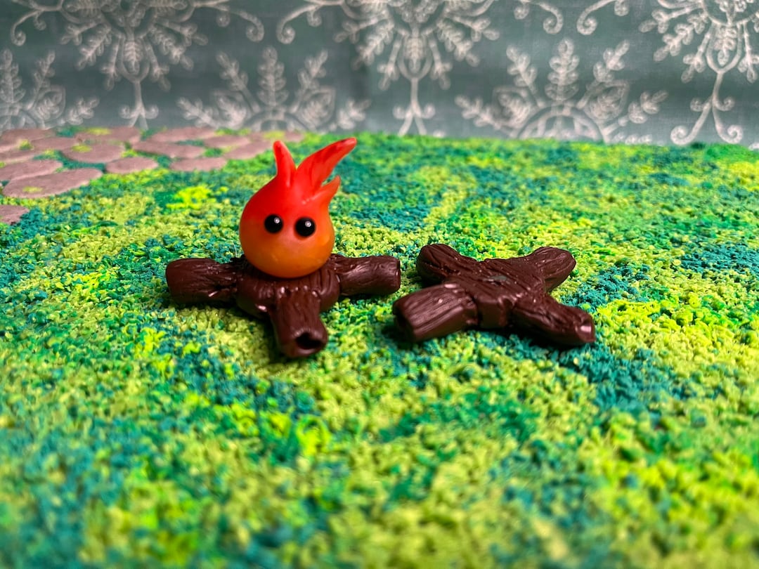 Wood Pile for Fire Wisp Base 1 Small Base Small Magnetized Wisp Base ...