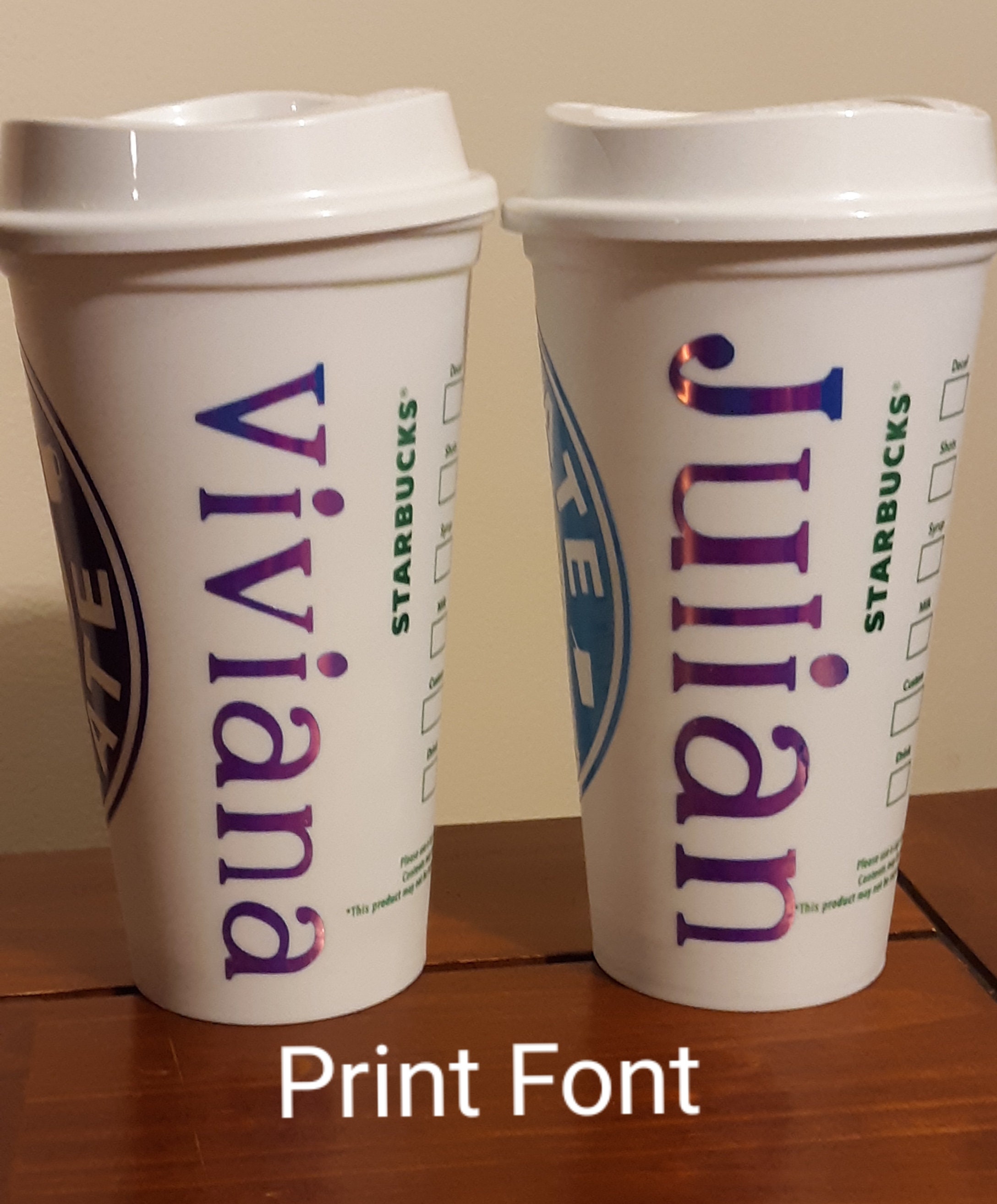 Personalized Starbucks Hot Cup Starbucks Personalized Cup - Etsy