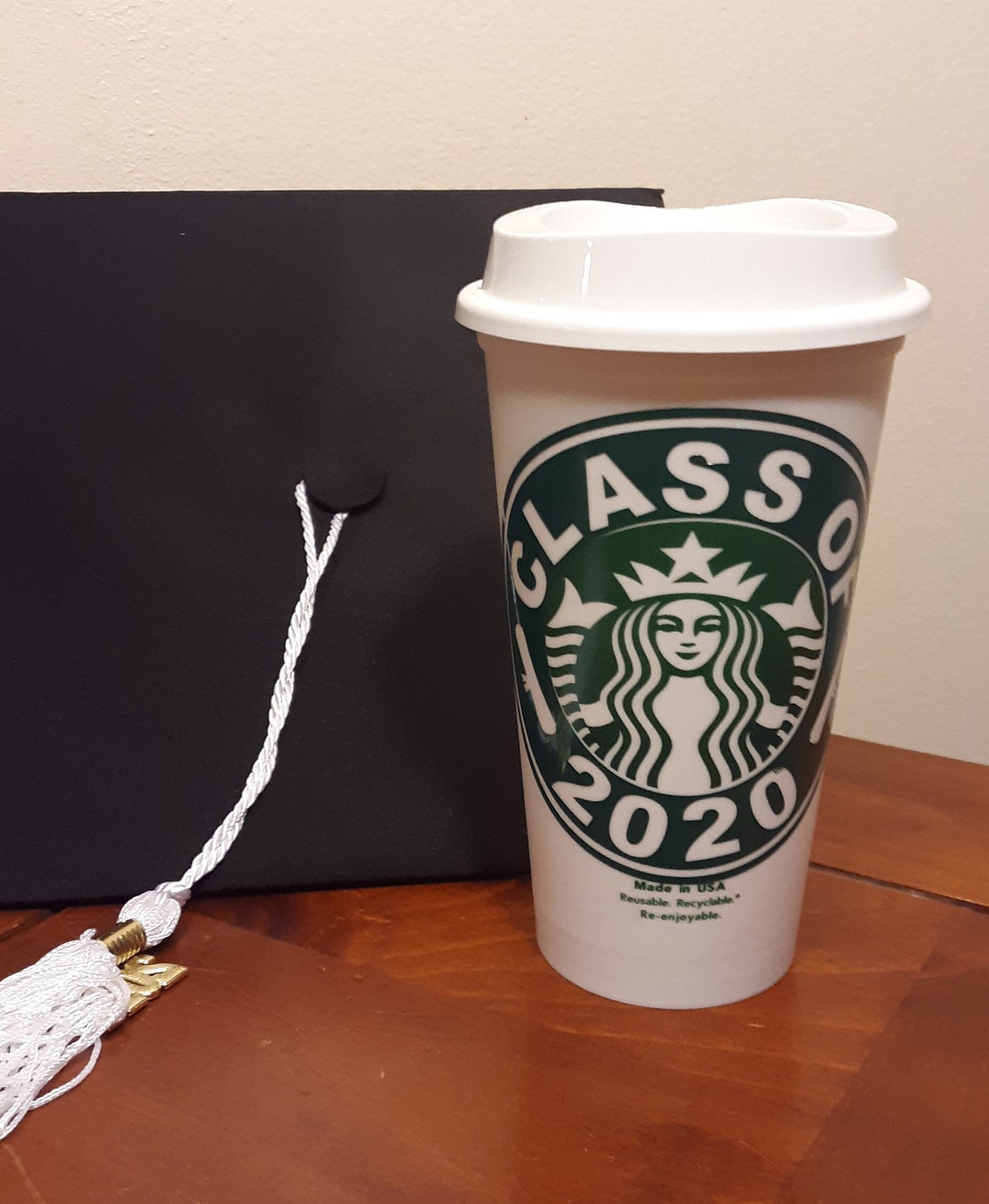 Classs of 2020- Personalized Graduation Gift- Starbucks Personalized ...