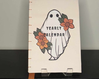 12 Month Digital Planner With a Ghost Theme - Etsy