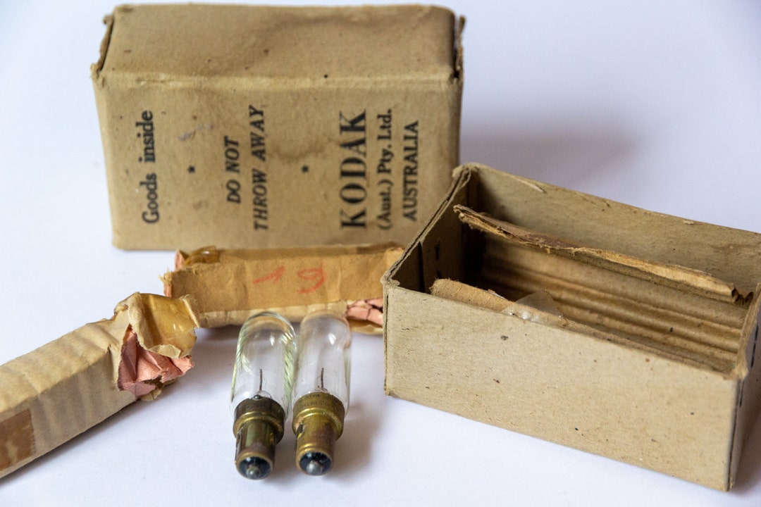 Vintage Kodak Light Bulbs - Etsy