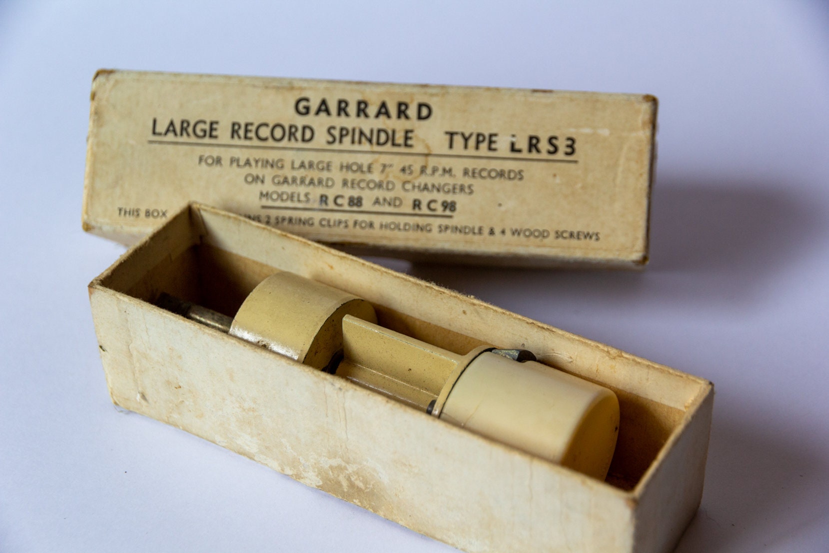 Vintage Garrard Large Record Spindle - Made in England! - Etsy