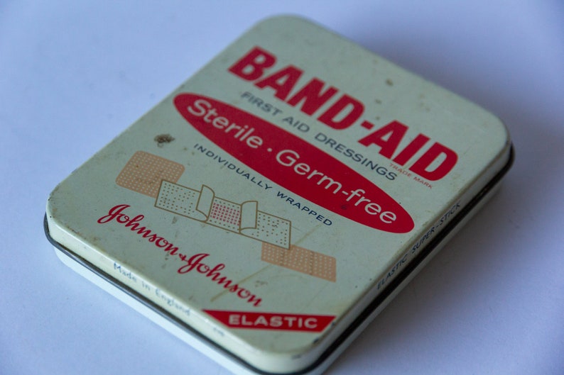 Band Aid Tin With Religious Cards Inside! - Etsy