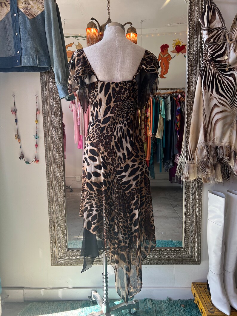 Leopard Print Fairy Dress - Etsy