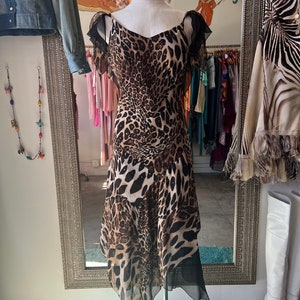 Leopard Print Fairy Dress - Etsy