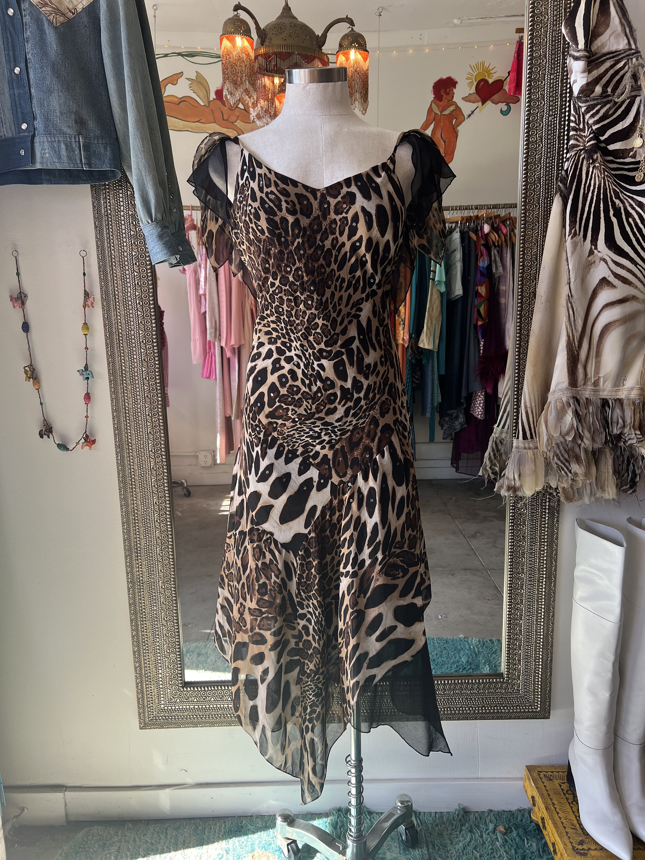 Leopard Print Fairy Dress - Etsy