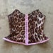 Blumarine Leopard Print Corset NWT - Etsy
