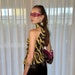 Versace Tiger Print Silk Top - Etsy