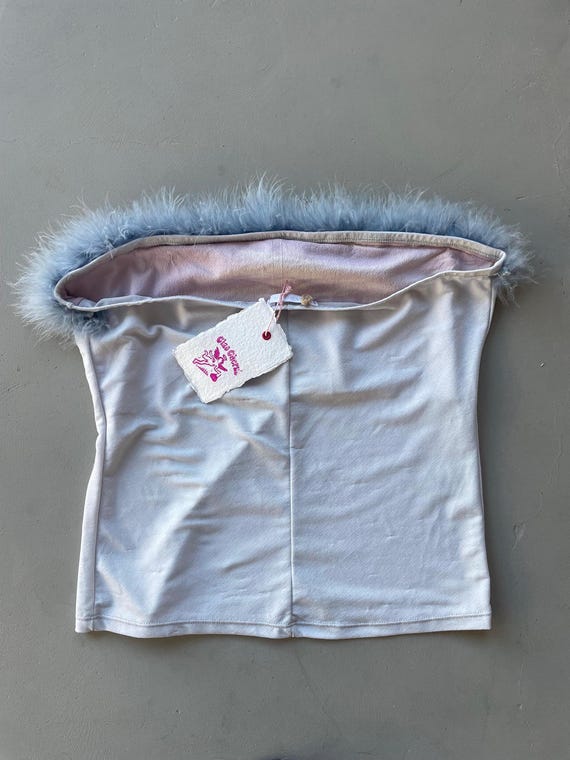 Diagrama Fur-Lined Tube Top - Gem