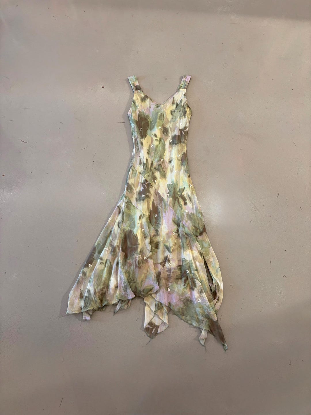 Johnathan Martin Sage Green Sequin Fairy Dress - Etsy