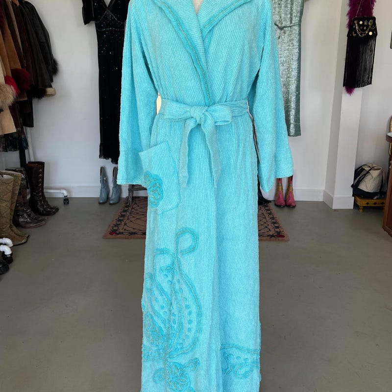Chenille Robe - Etsy